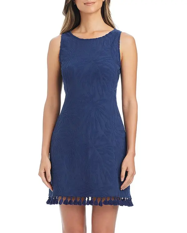 Bleu Rod Beattie Tassel Hem Dress - Midnight
