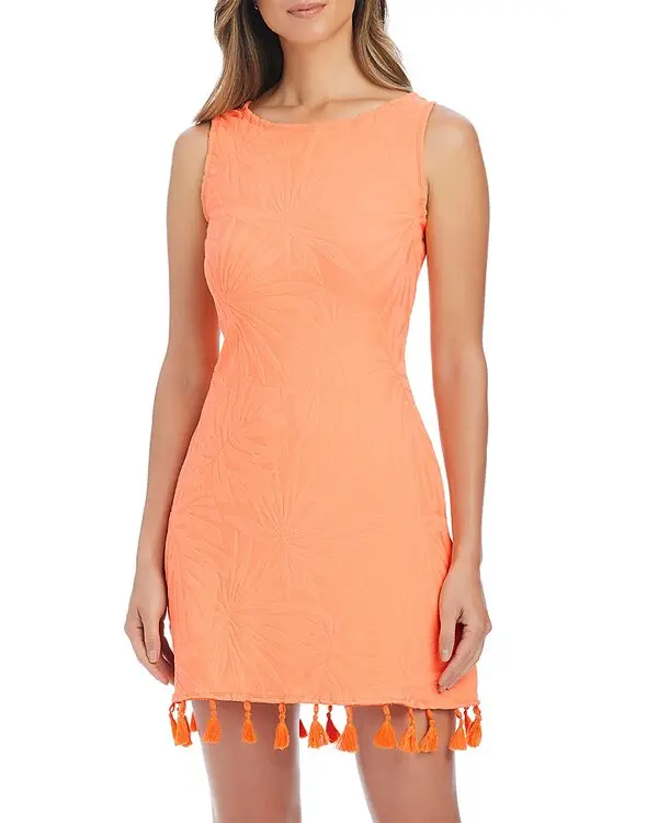 BLEU BY ROD BEATTIE Tassel Hem Dress - Peachy Keen