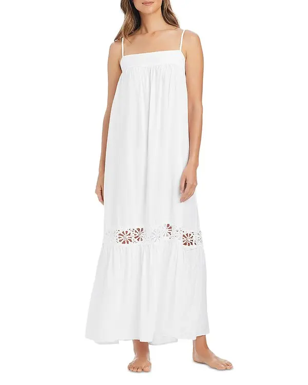 Bleu Rod Beattie Summer Cover Up Dress - White