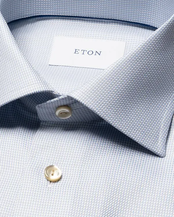 Eton Slim Fit Dress Shirt - Light Blue