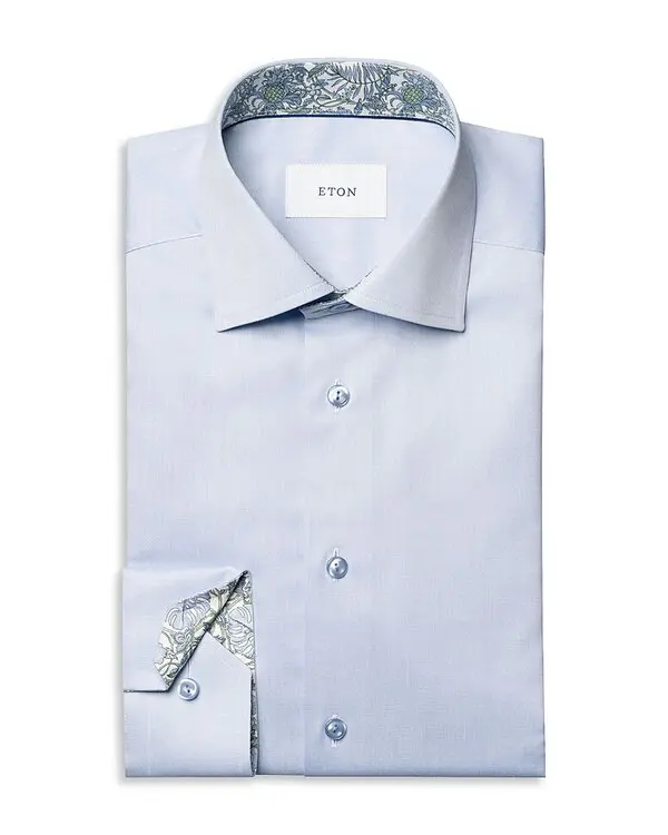Eton Slim Fit Dress Shirt - Light Blue