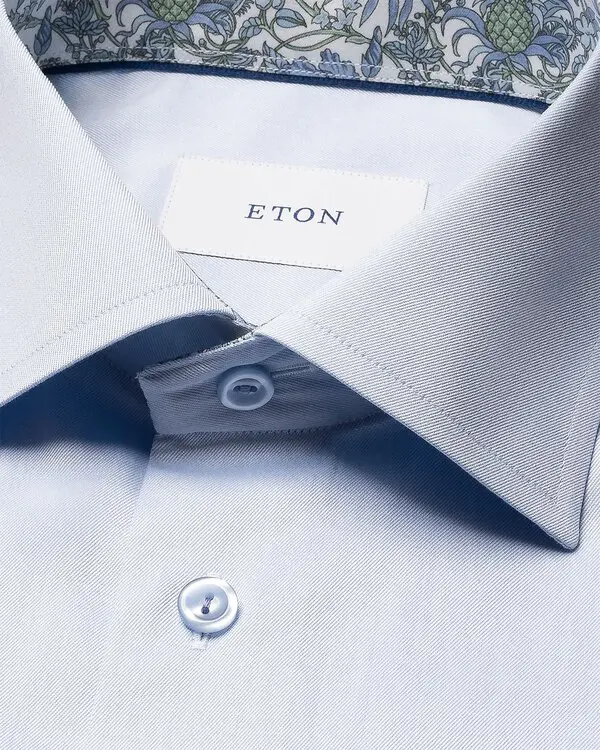Eton Slim Fit Dress Shirt - Light Blue
