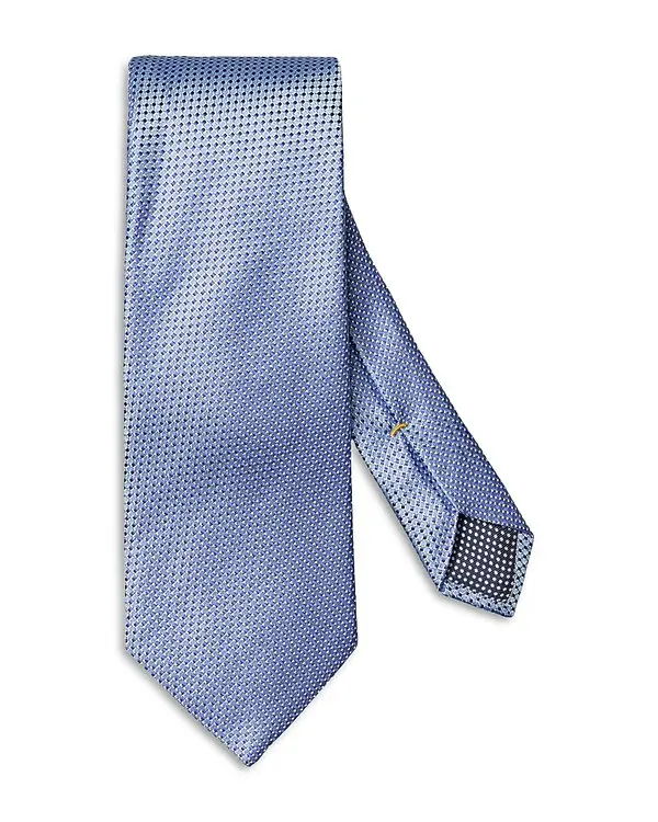 Eton Micro Print Silk Classic Tie - Light Purple