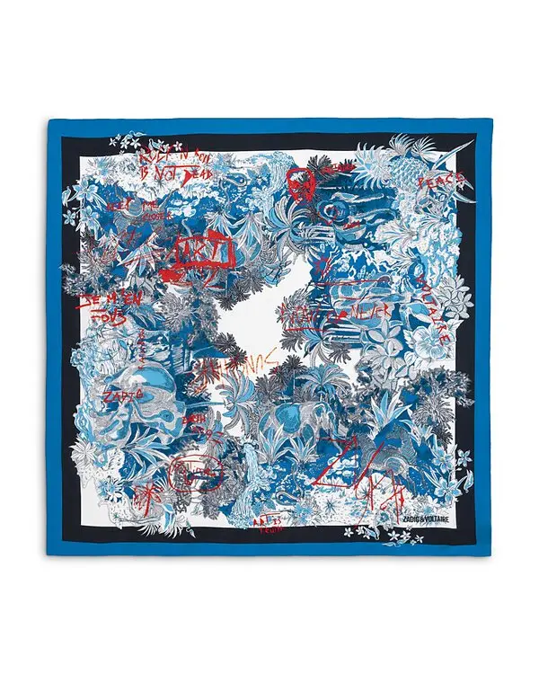 Zadig&Voltaire Blondie 85 Silk Scarf - Sixtine