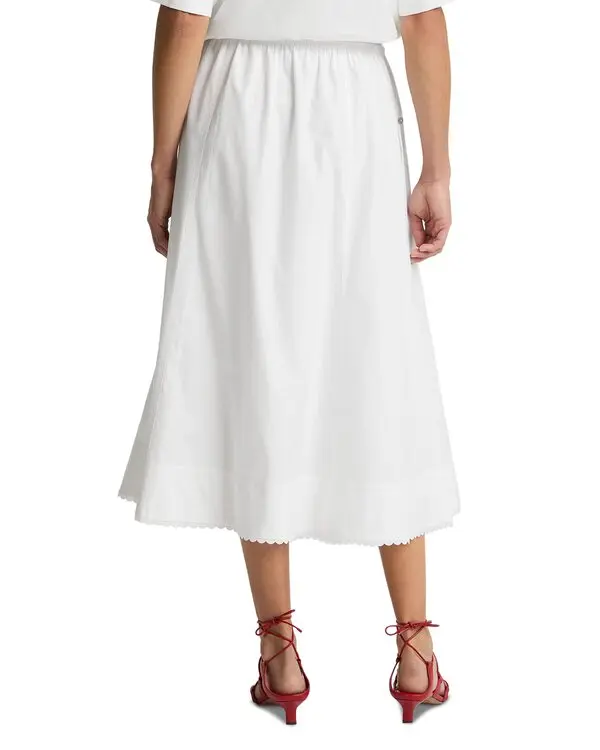 Vince Scalloped Maxi Skirt