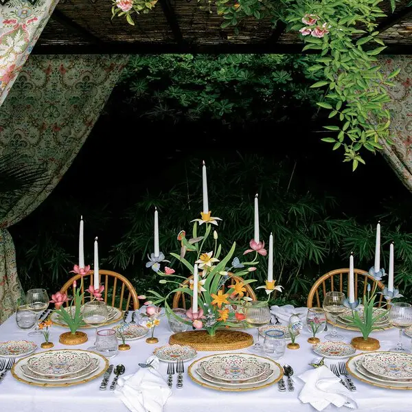 JULISKA Meadow Walk 25 Bouquet Centerpiece Candelabra