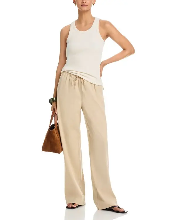 Vince Mid-rise Wide Leg Pants