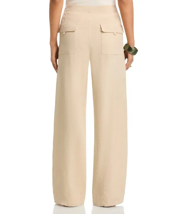 Vince Mid-rise Wide Leg Pants