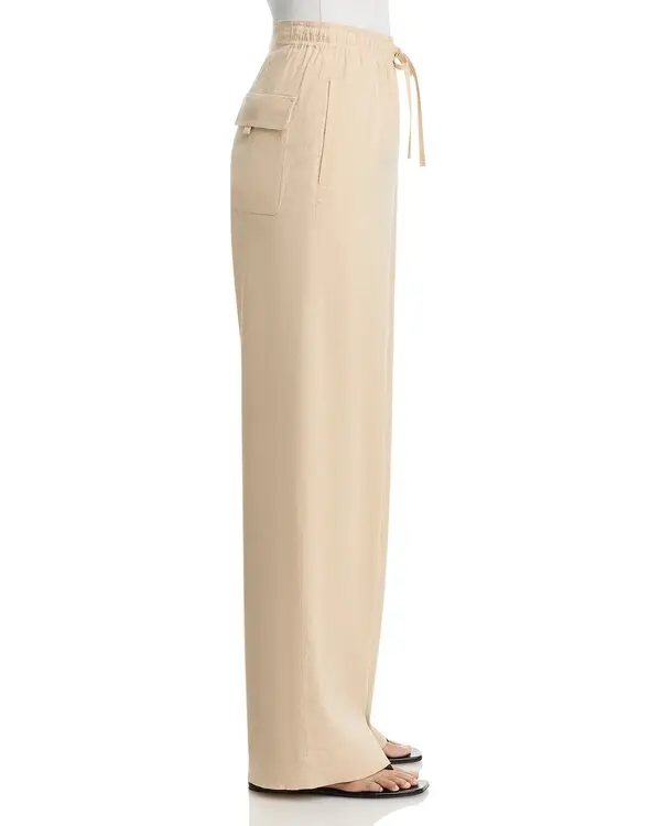 Vince Mid-rise Wide Leg Pants