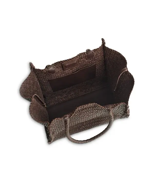 Madewell Lexington Woven Leather Tote Bag