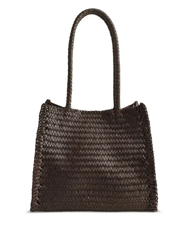 Madewell Lexington Woven Leather Tote Bag