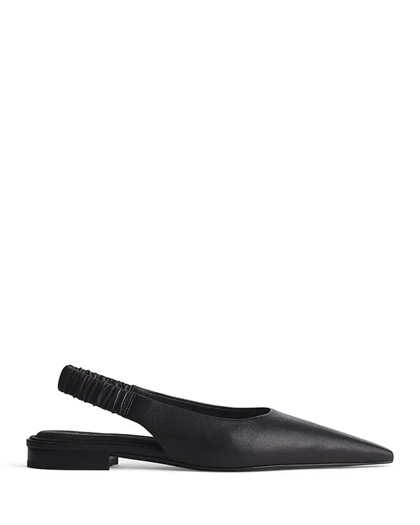 Rag & Bone Mercer Slingback Flats - Black