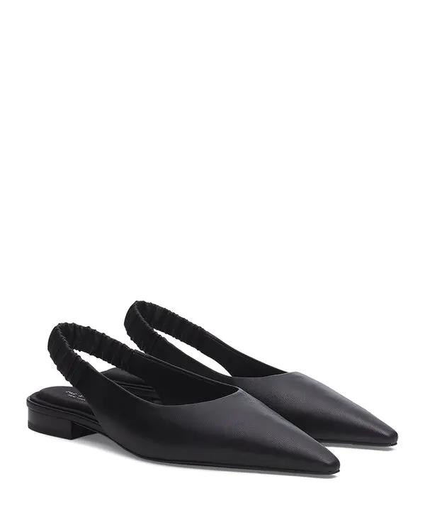 Rag & Bone Mercer Slingback Flats - Black