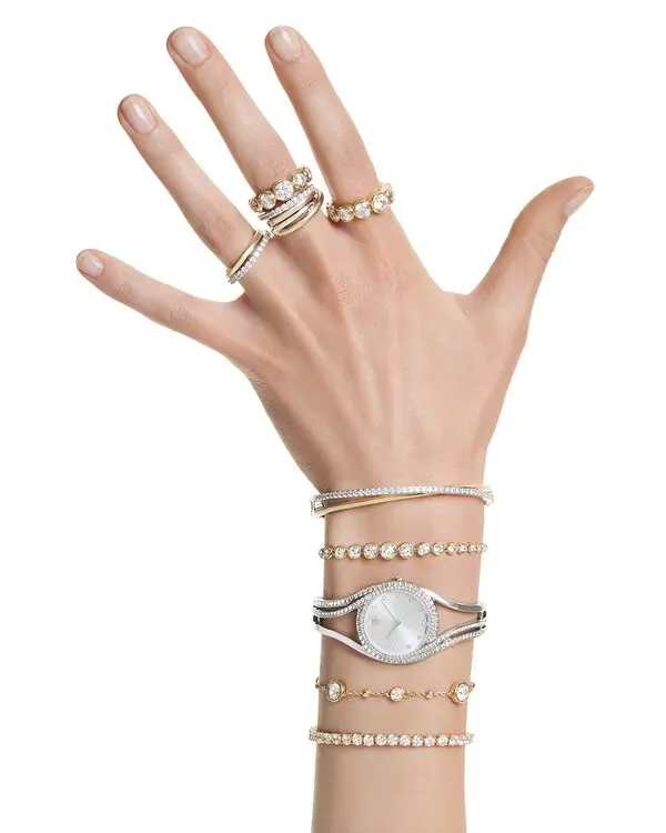 SWAROVSKI Matrix Vittore Band Ring - Gold