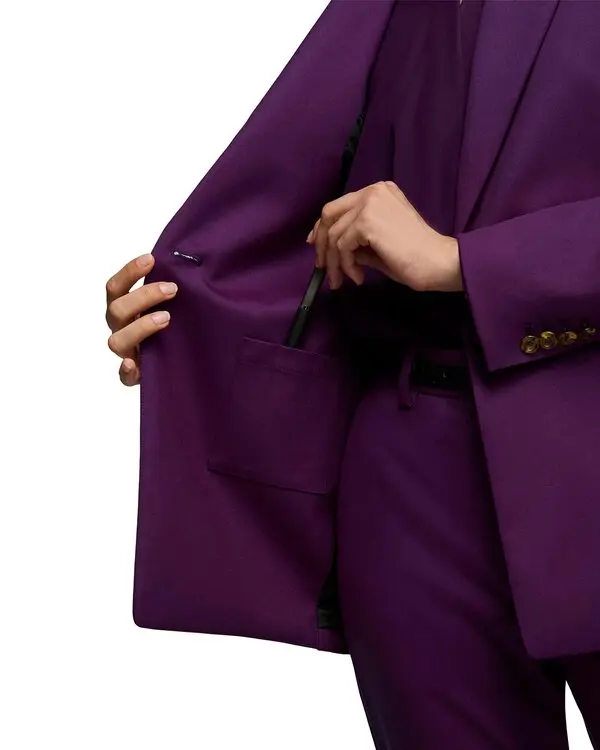 ARGENT Notch Lapel Blazer