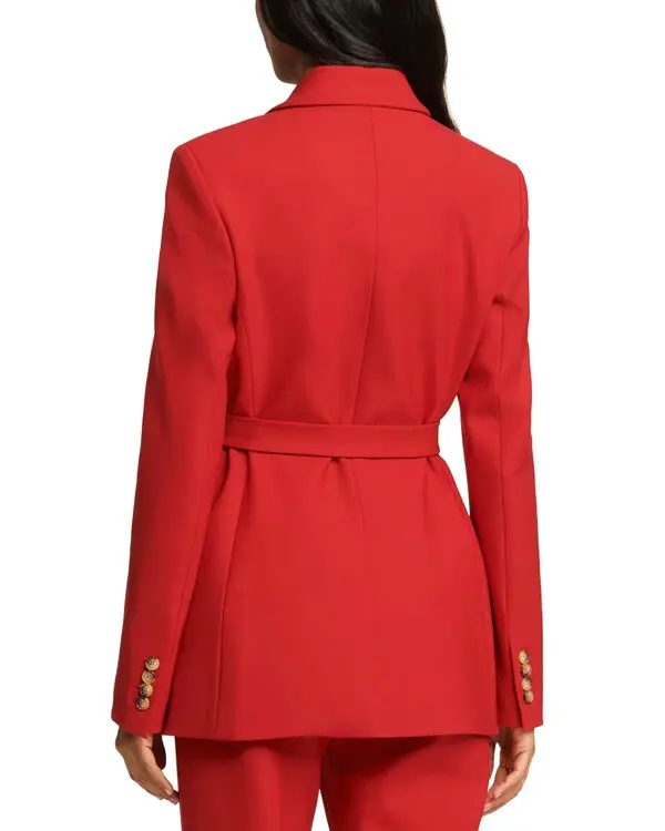 ARGENT Belted Double Breasted Blazer