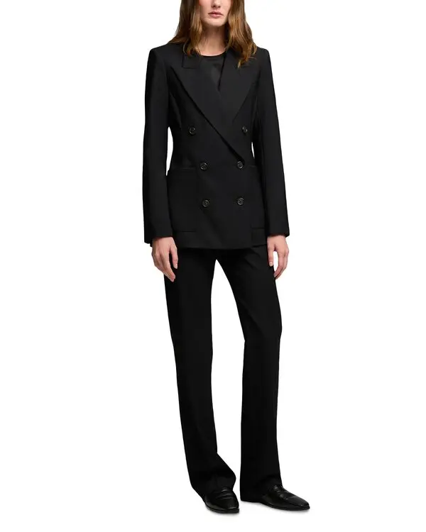 ARGENT Chelsea Peak Lapel Double Breasted Blazer