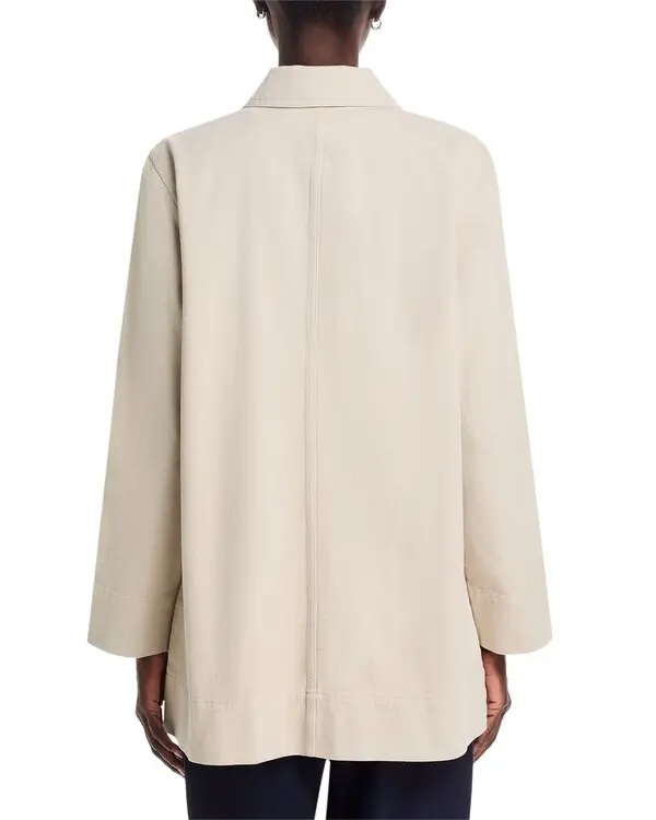 Eileen Fisher Garment Dyed Utility Jacket