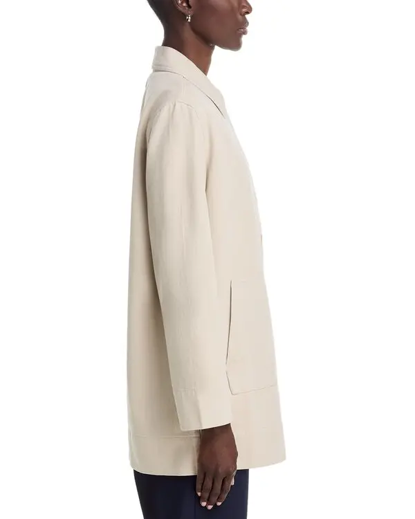Eileen Fisher Garment Dyed Utility Jacket