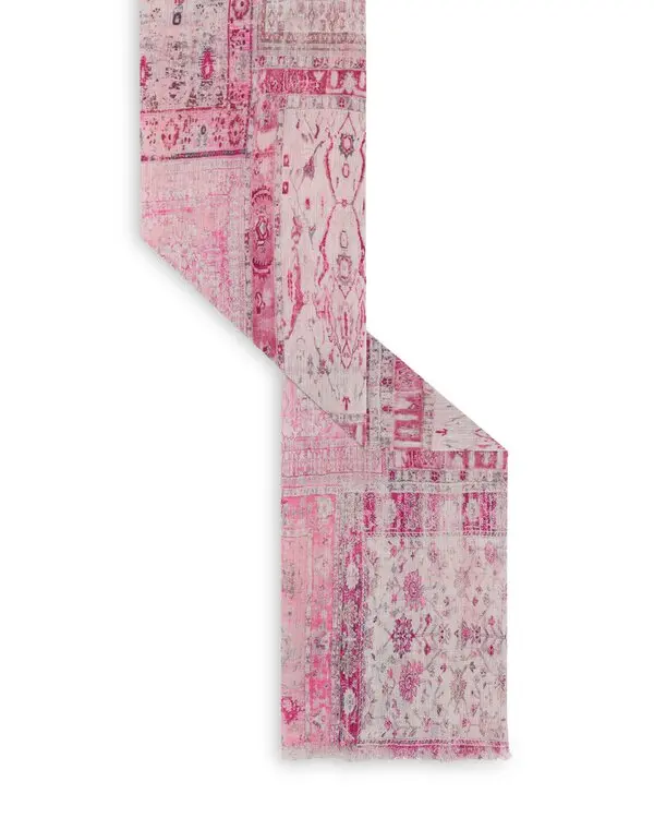 Gerard Darel Daisy Floral Print Cotton Scarf
