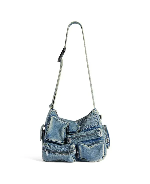 Balenciaga Superbusy Messenger Bag - Vintage Blue