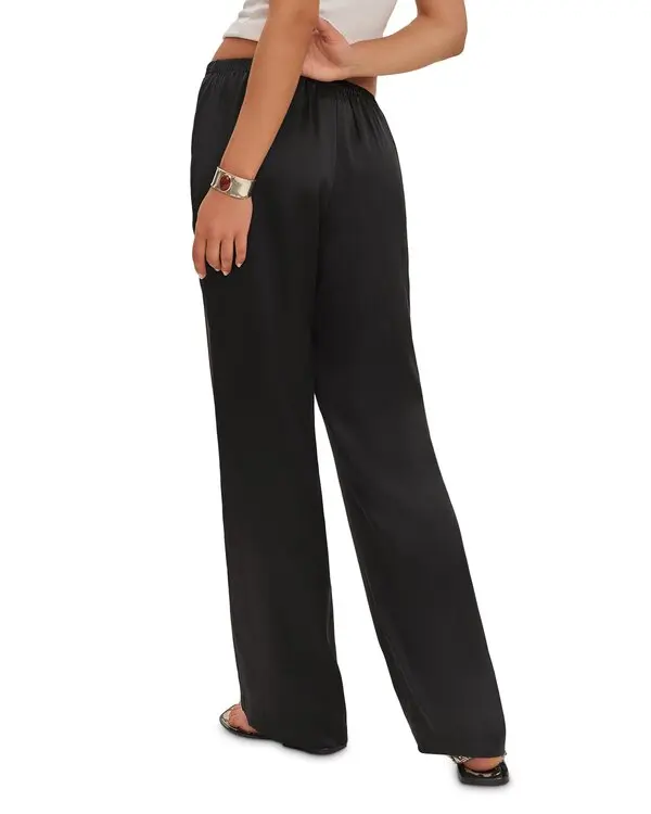 REFORMATION Olina Silk Pants