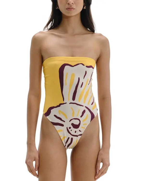CALA DE LA CRUZ Lore One Piece Swimsuit - Calicoama