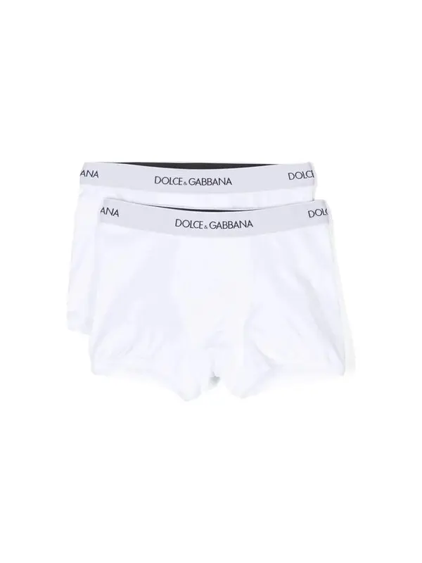 Dolce & Gabbana Bi-pack Boxer - White