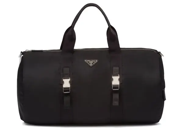 Prada Adidas Renylon Duffle Bag - Black