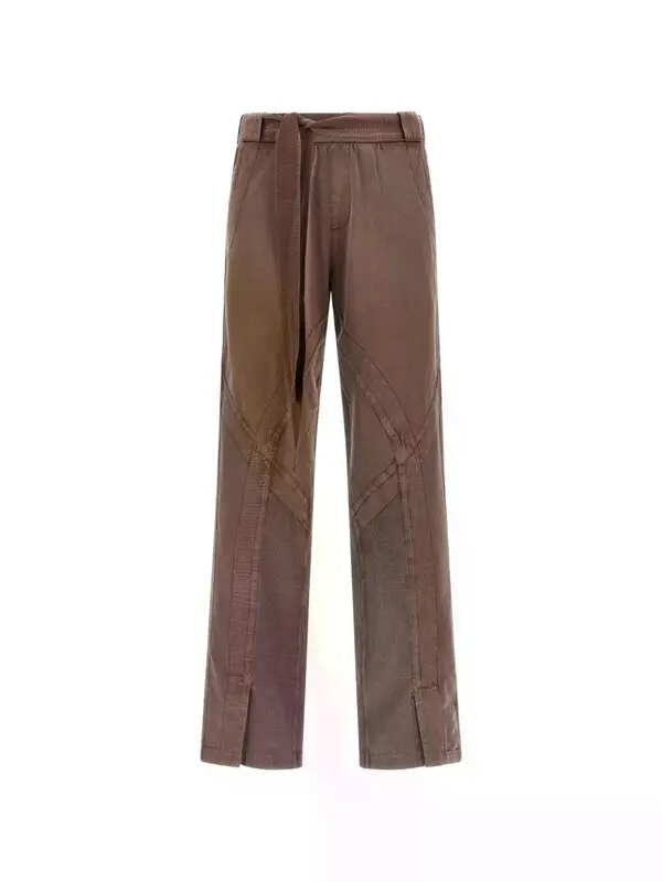 Attico Panelled Split Trousers