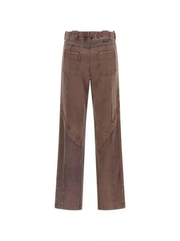 Attico Panelled Split Trousers