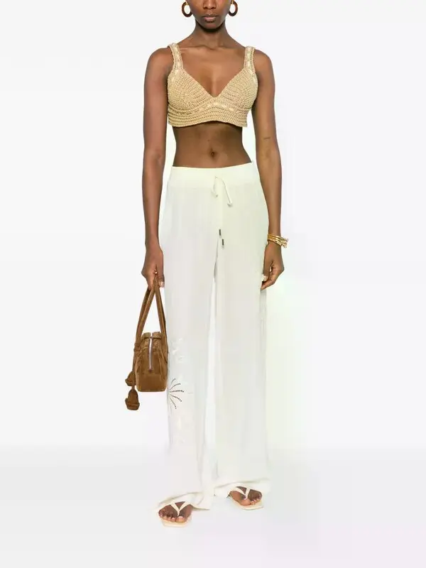 Ermanno Scervino Crochet Knit Top