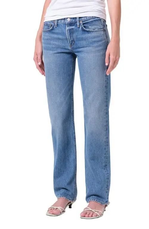 AGOLDE Low Rise Slim Fit Jeans - Downtown