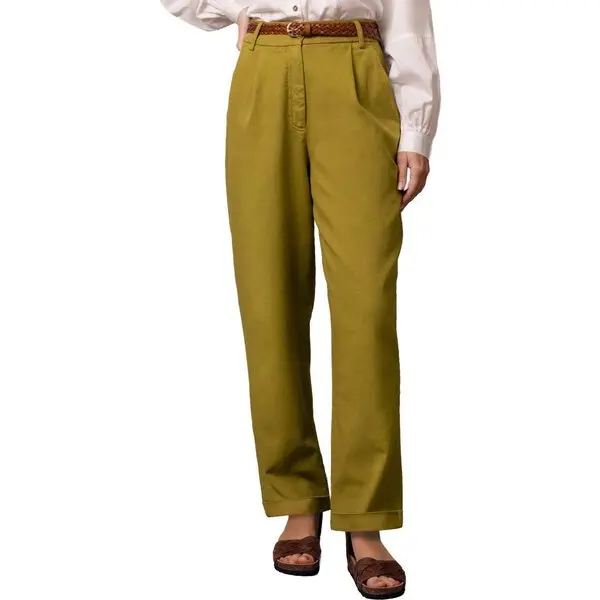 CELTIC & CO. Tapered Pleat Front Pant