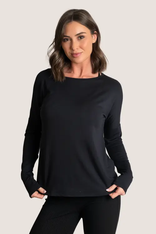 JJWINKS Essential Pullover Lightweight Layer - Black