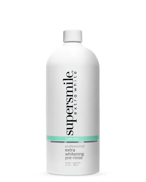 SUPERSMILE Jumbo Extra Pre-rinse - White