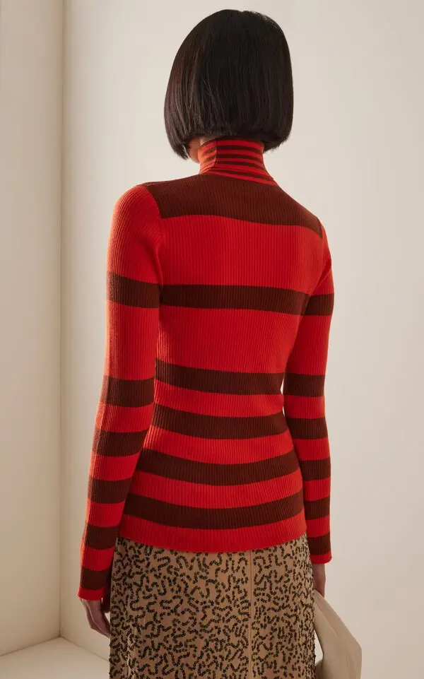 ZANKOV Runi Rib Turtleneck Sweater