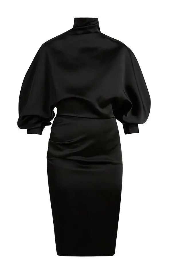 Khaite Harlin Crushed Dress