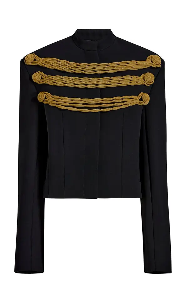 Khaite York Embroidered Jacket