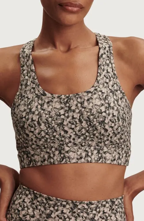 Varley Freesoft Selma Racerback Sports Bra - Dappled Floral