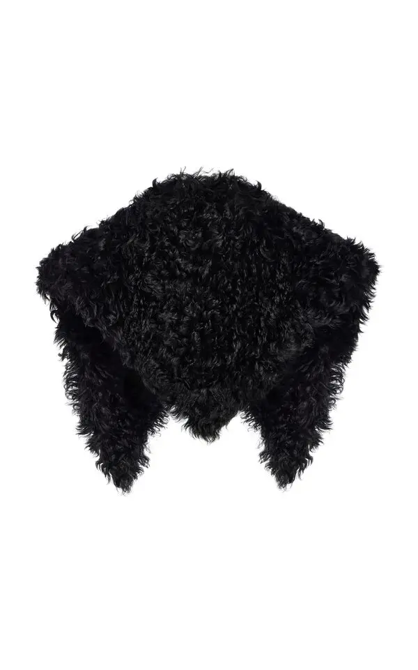Calvin Klein Geneviève Shearling Scarf