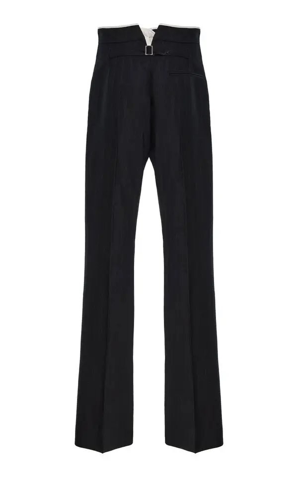 Calvin Klein Audrey Relaxed Wool Pants