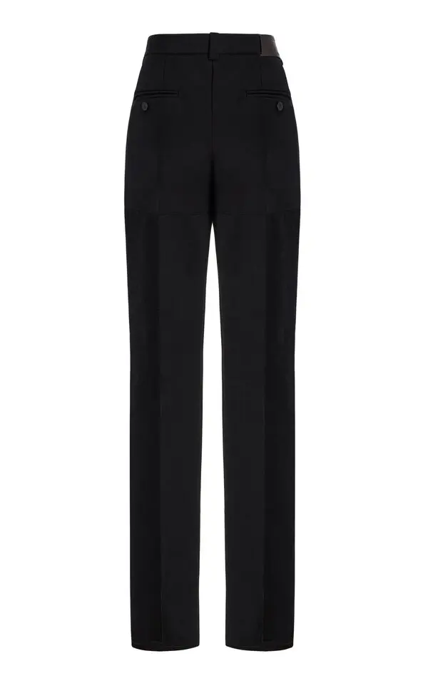 Calvin Klein Pleated Cotton Denim Pant