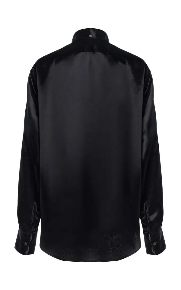 Calvin Klein Andi Cupro Satin Shirt