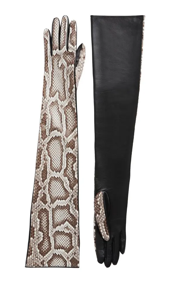 Khaite Remo Long Gloves - Neutral