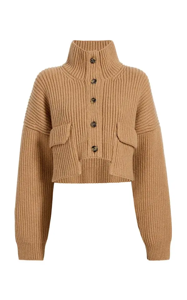 Khaite Eita Cashmere Cardigan - Neutral
