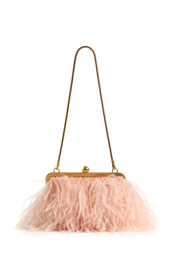 Khaite Lilith Chain Evening Bag - Pink