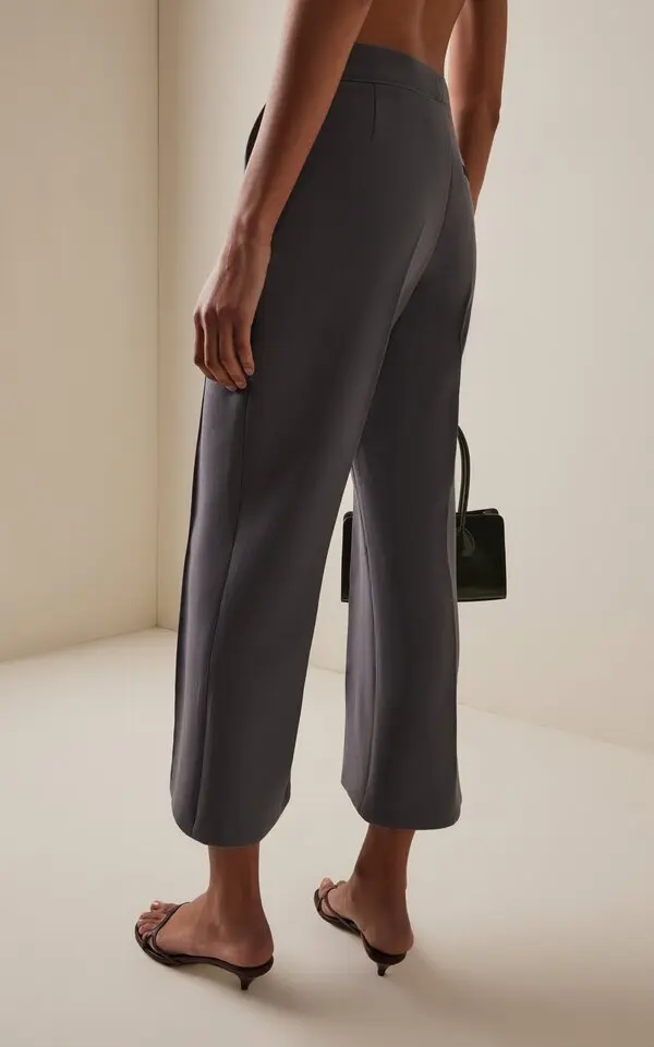 ZANKOV Wool Crepe Pant