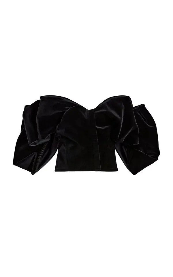 Khaite Carey Velvet Top