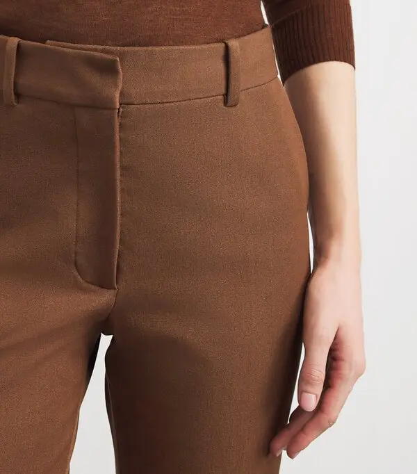 JOSEPH Gabardine Coleman Long Trousers
